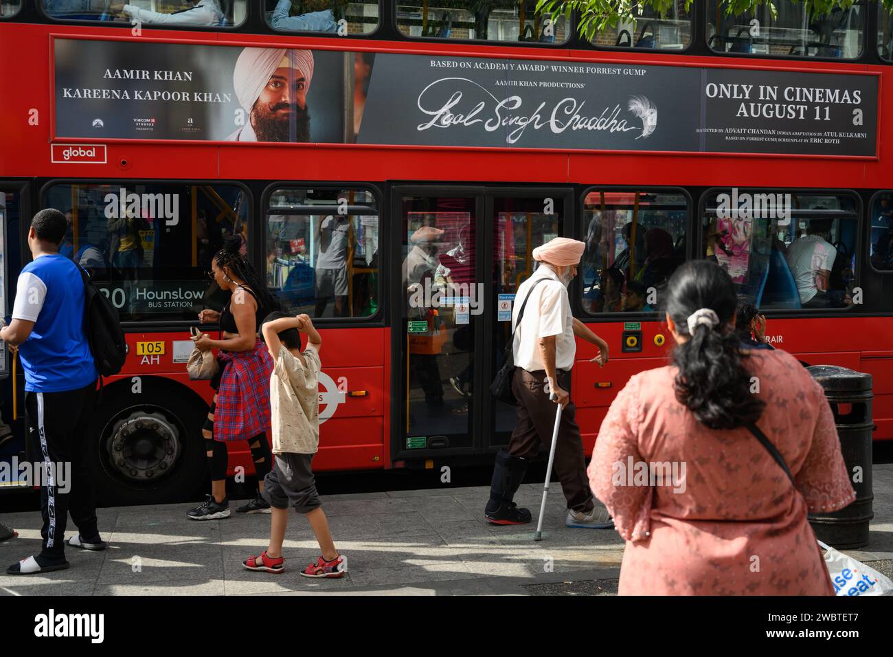 Indian community in london hi-res stock photography and images - Alamy