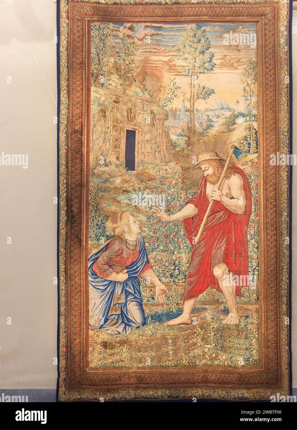 Resurrection tapestry vatican museum rome hi-res stock photography and ...