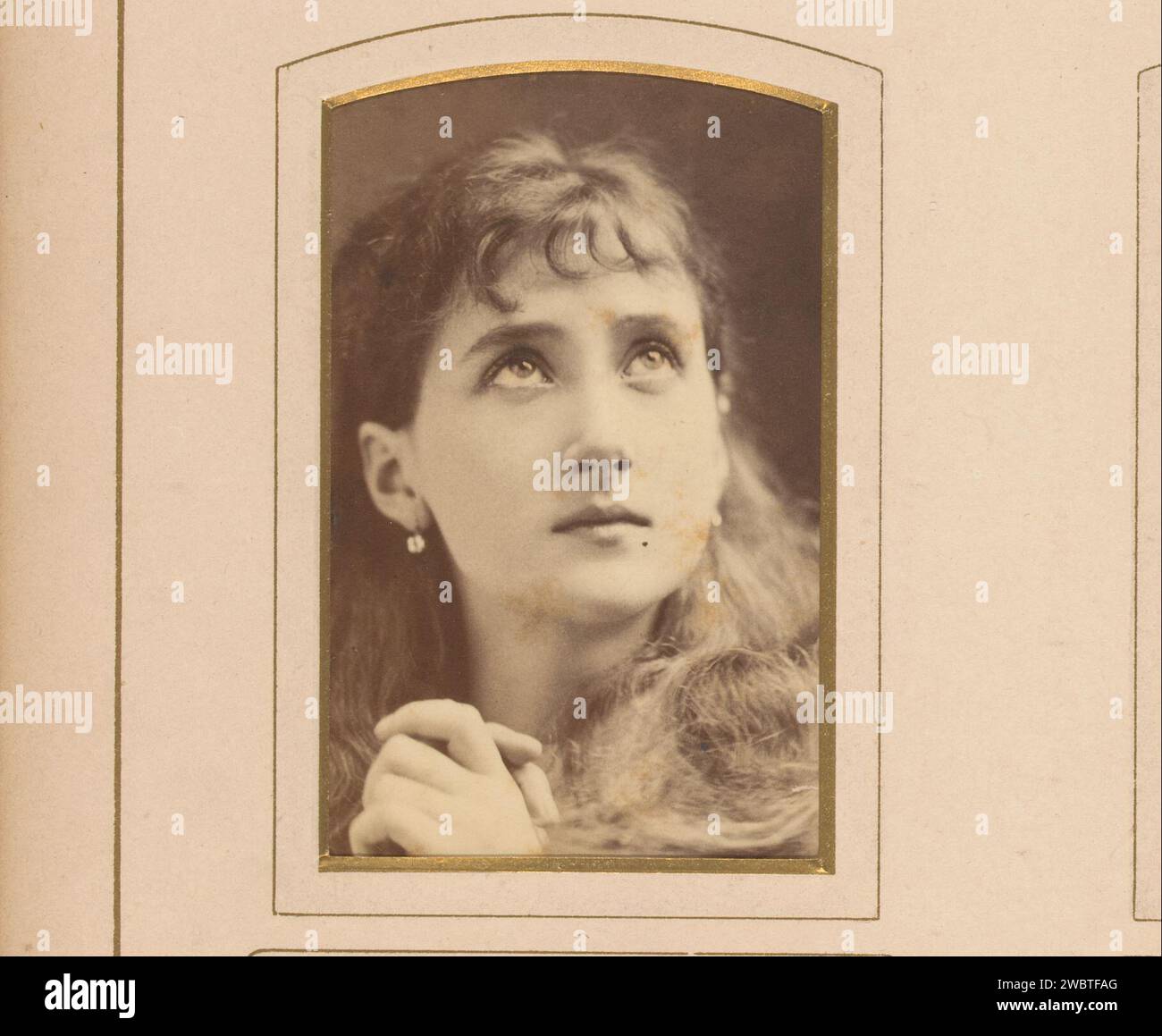 Porter Van Maude Branscombe, Mora & William Luks, 1870 - 1900 Photograph. visit card This photo ...