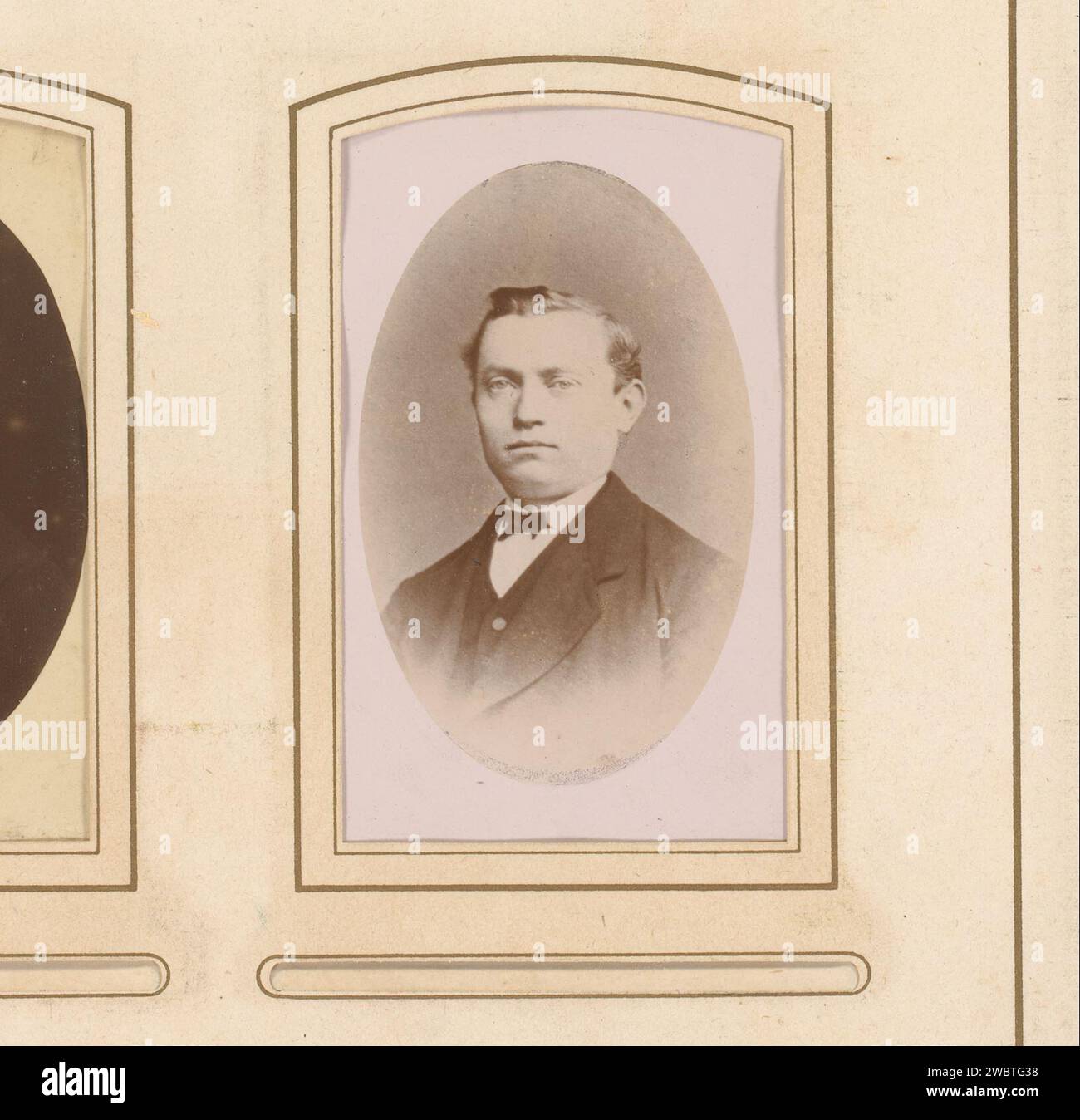 Portrait of a man with a bow tie, Anonymous, 1860 - 1875 Photograph ...
