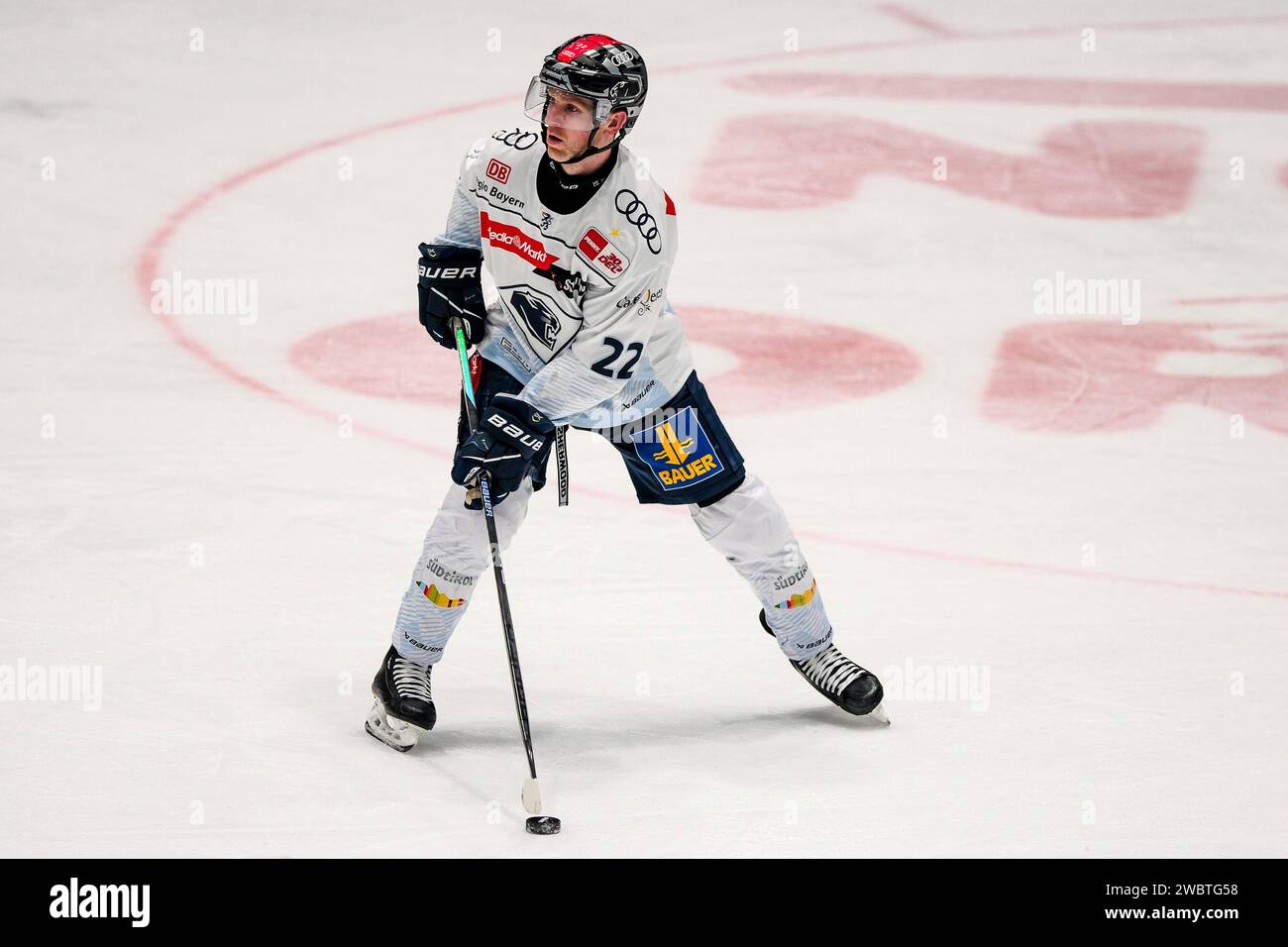 Frankfurt, Deutschland. 11th Jan, 2024. Mathew Bodie (ERC Ingolstadt ...