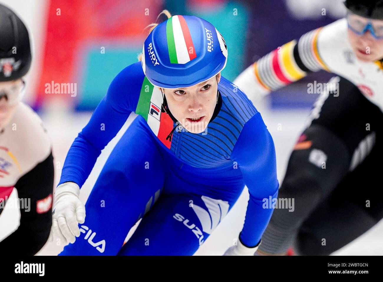 Gdansk, Poland. 12th Jan, 2024. GDANSK, POLAND - JANUARY 12: Gloria ...