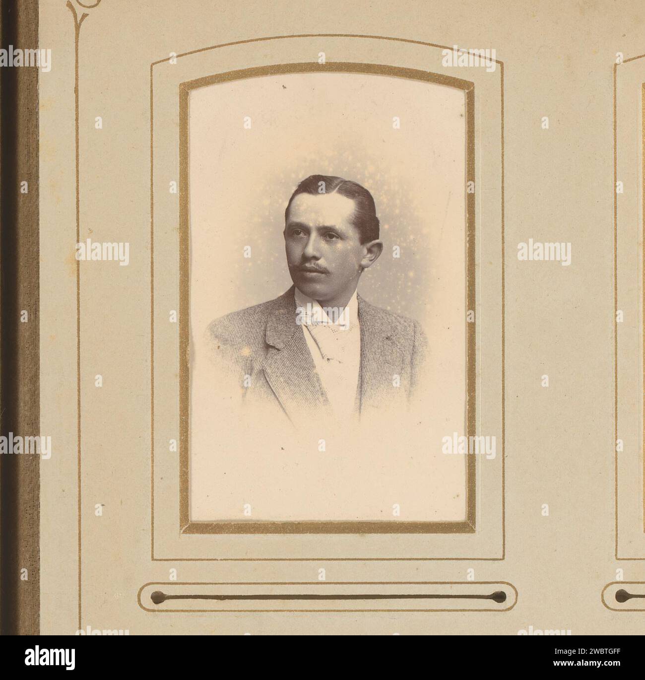 Portrait of a man with mustache, Anonymous, 1880 - 1910 Photograph ...
