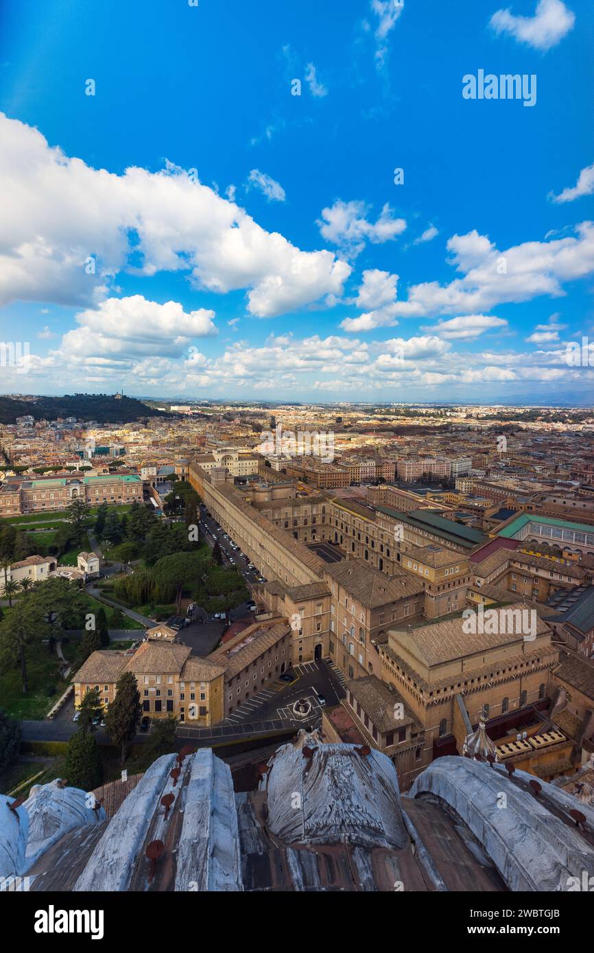 Vatican city aerial hi-res stock photography and images - Alamy