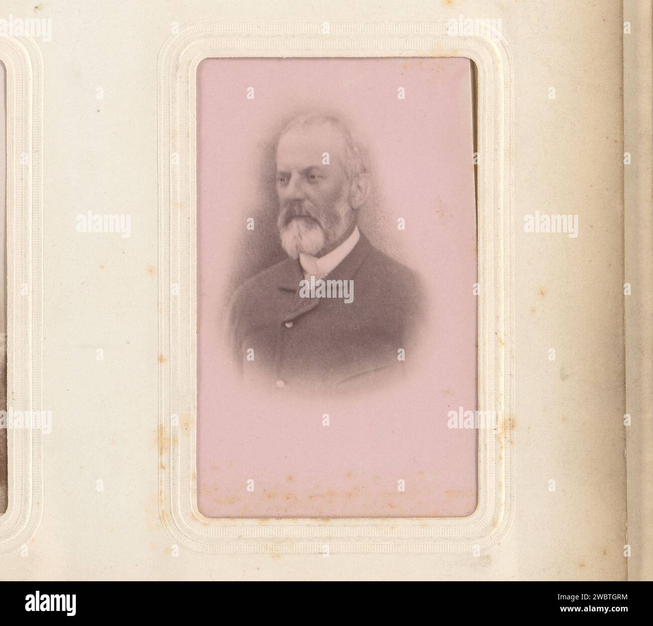 Portrait of a man, Unknown, 1865 - 1900 Photograph. visit card This ...
