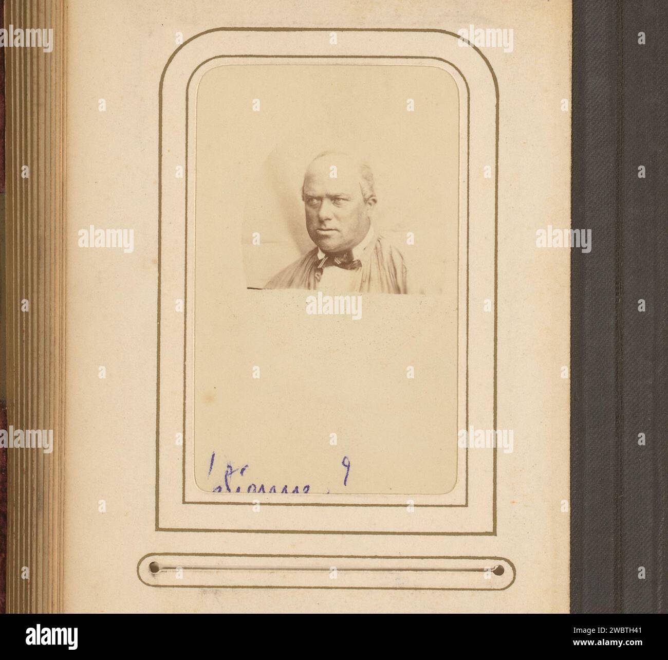 Portrait of a man, Anonymous, 1860 - 1900 photograph This photo is part ...