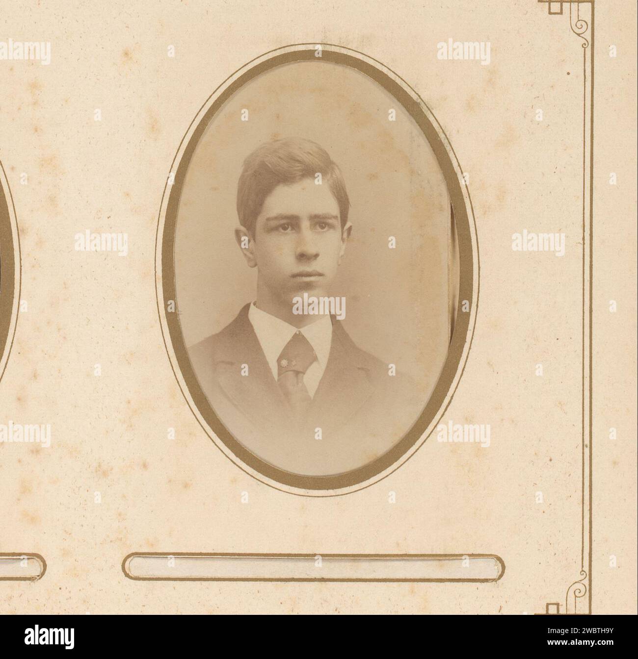 Portrait of a young man, Theunisse & Labots, 1894 - 1906 Photograph ...