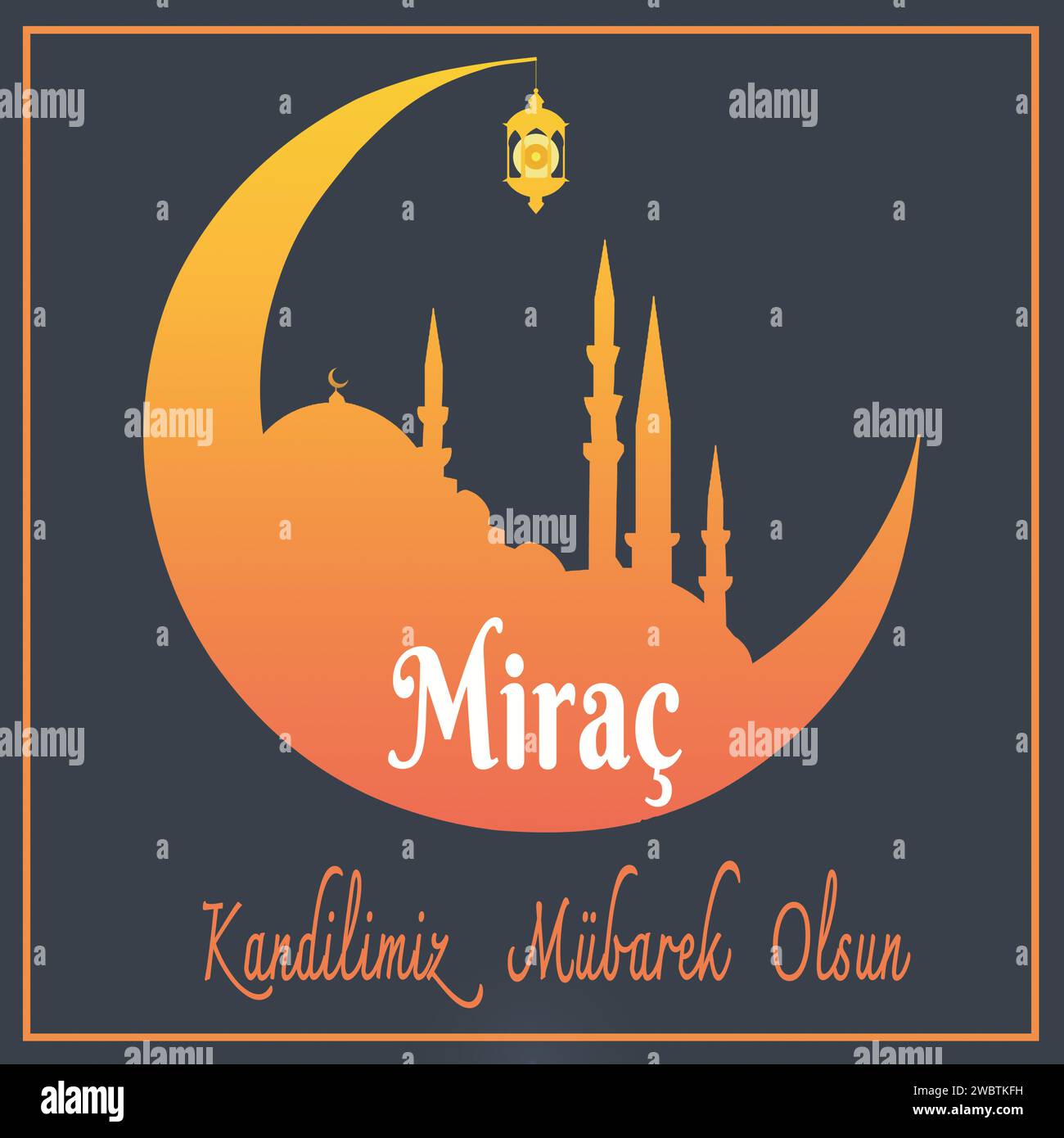 Mirac Kandilimiz Mubarek Olsun. Mirac Kandili. Muslim holiday, feast ...