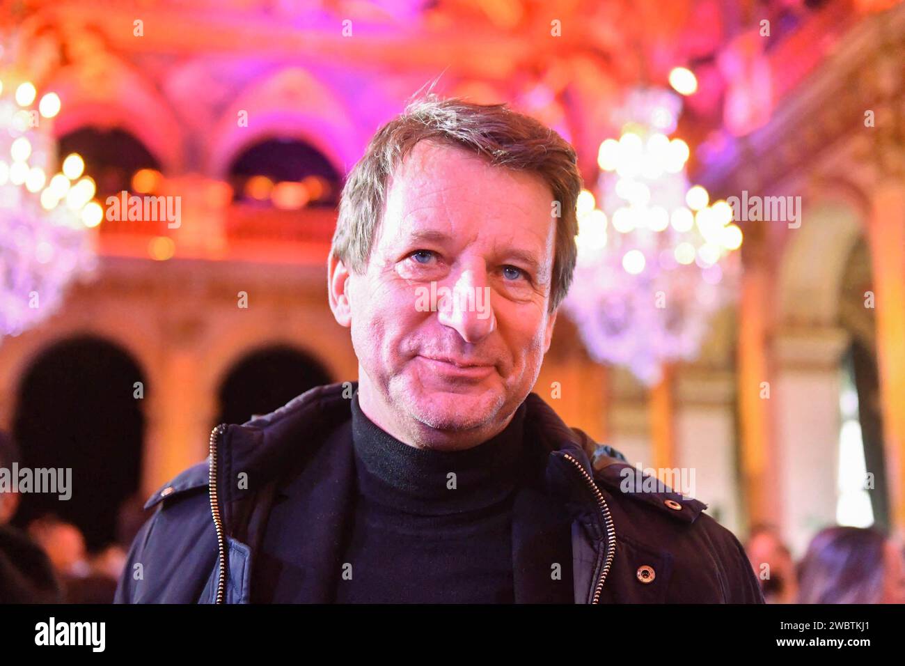 Paris, France. 10th Jan, 2024. Yannick Jadot, EELV senator during the ...