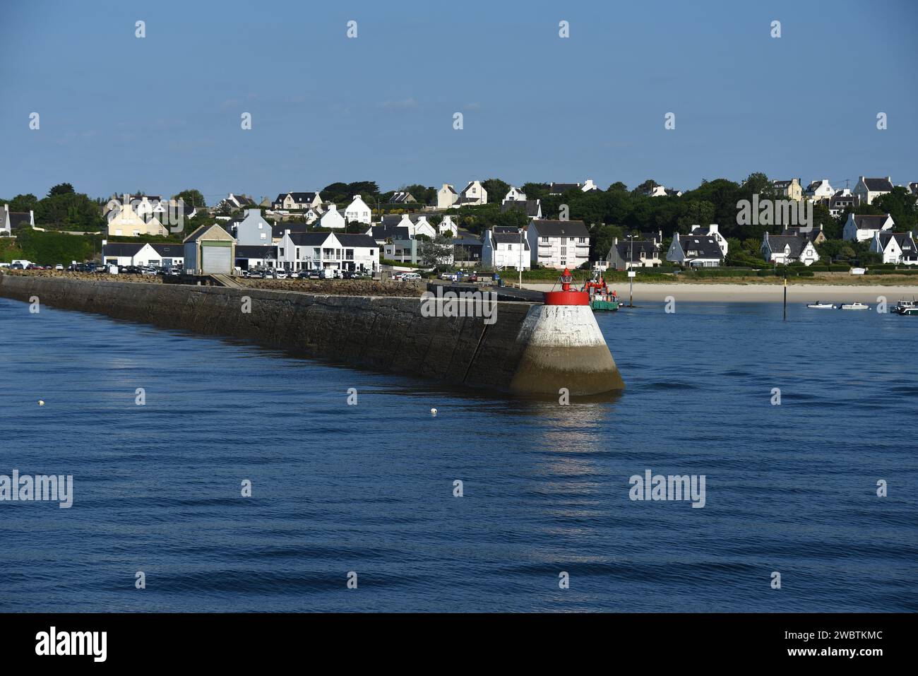 Sainte-Evette harbour, Audierne-Esquibien, Finistere, Bretagne, France, Europe Stock Photo - Alamy