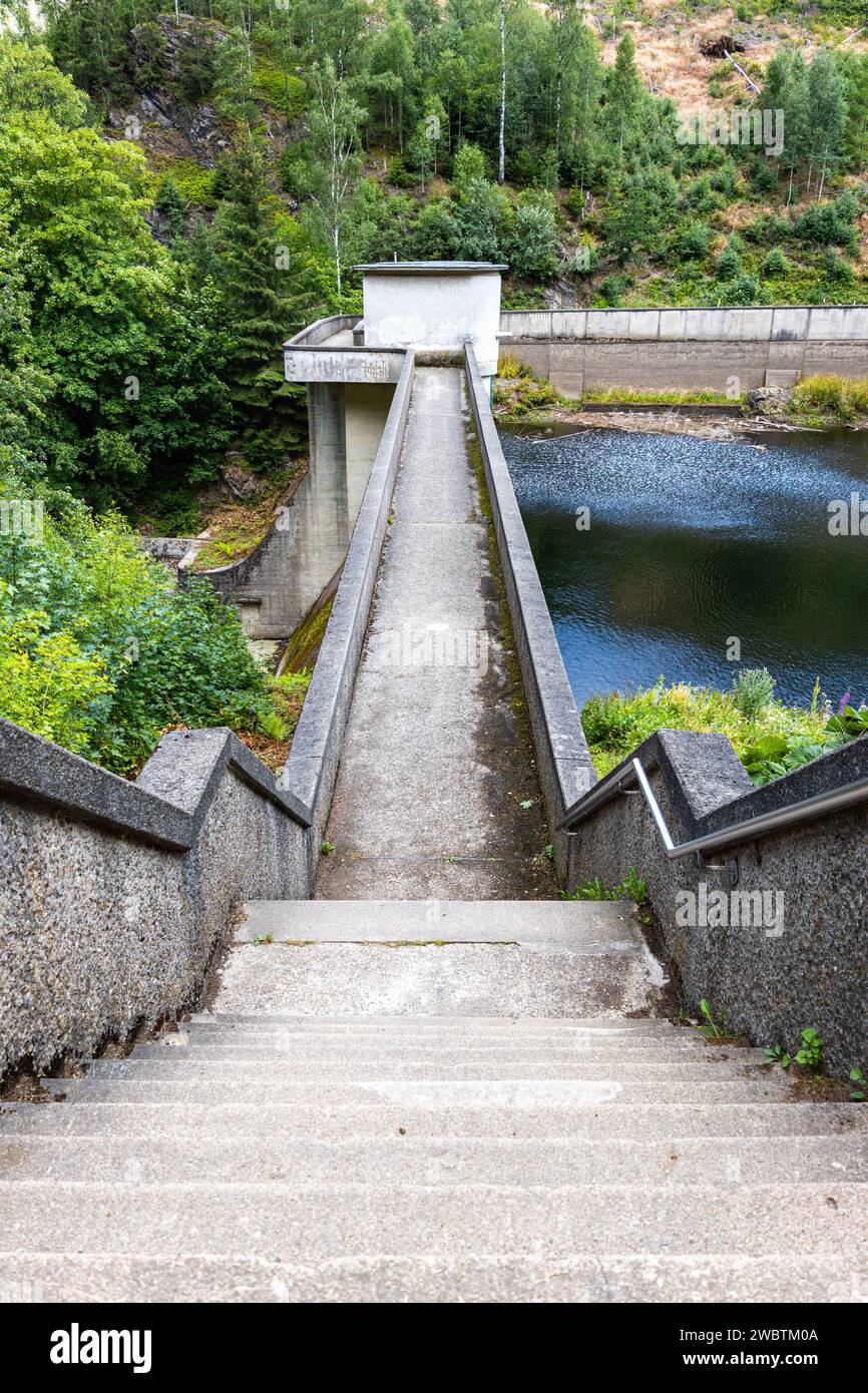 Stausee Okerstau Okertal Landkreis Goslar Harz Stock Photo - Alamy