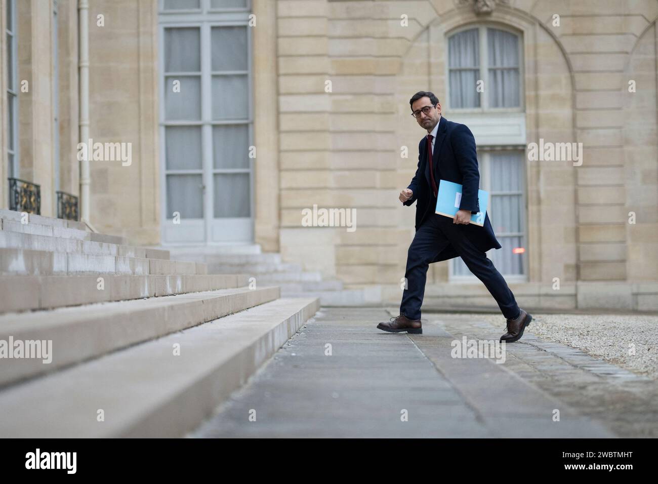 Paris, France. 12th Jan, 2024. French Foreign and European Affairs ...