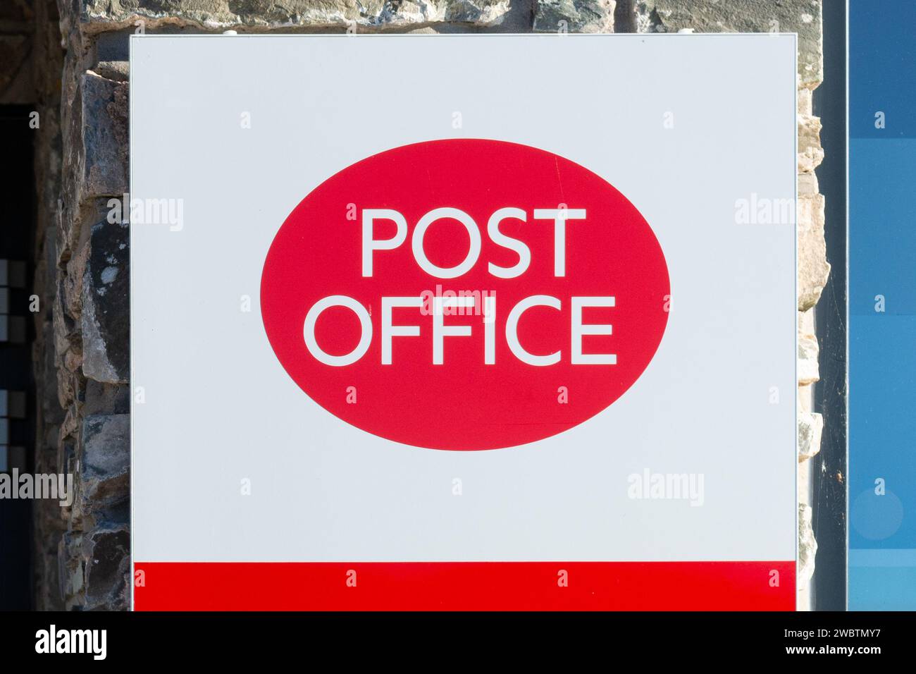Post Office sign Stock Photo - Alamy