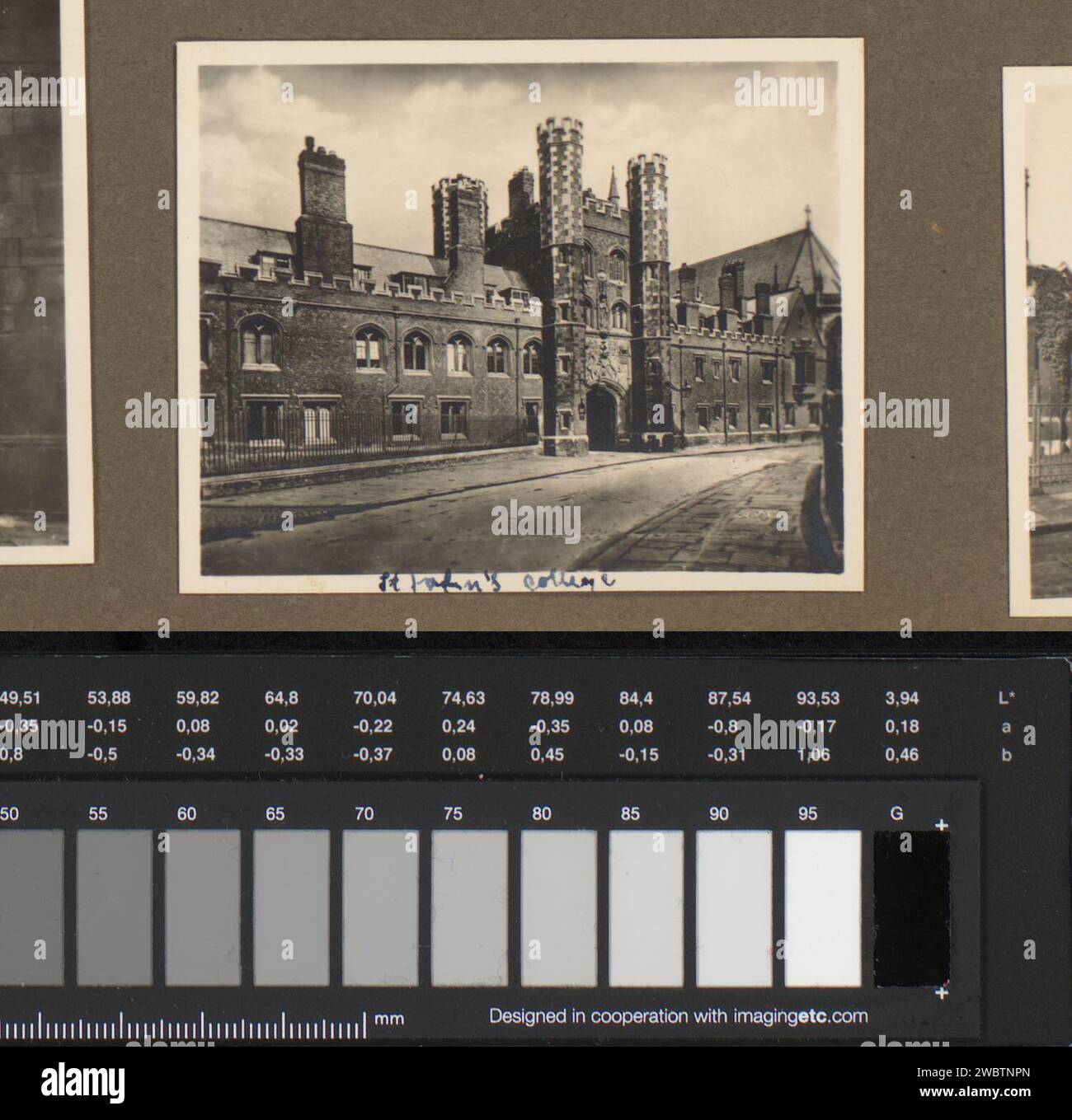 St. John's College, Cambridge, anonymous, 1932 photograph This photo is ...