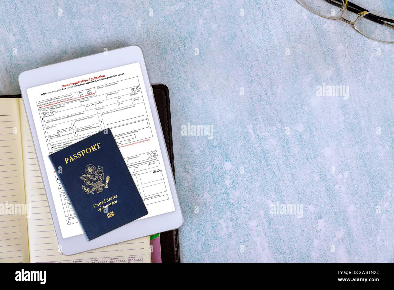 US Voter Registration Application Election is available only to ...