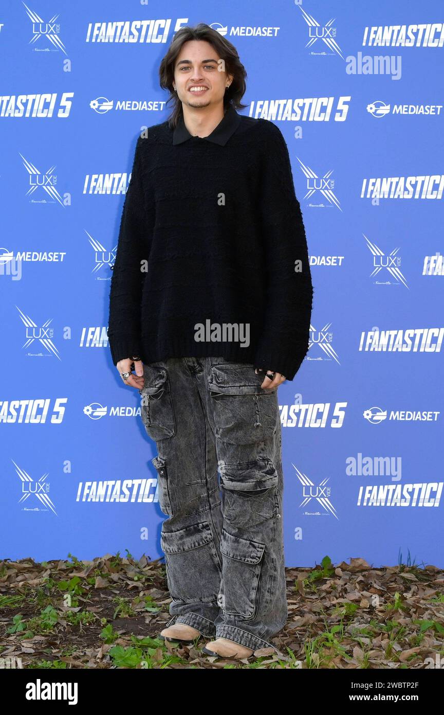 Enea Barozzi beim Photocall zur Mediaset Infinity Serie I Fantastici 5 ...