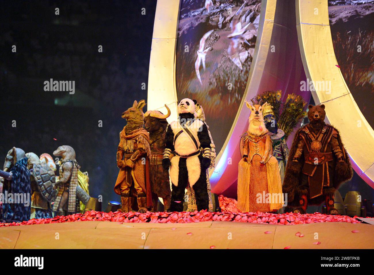 Opening Ceremony of AFC Asian Cup Qatar 2023, Doha, Qatar Stock Photo ...