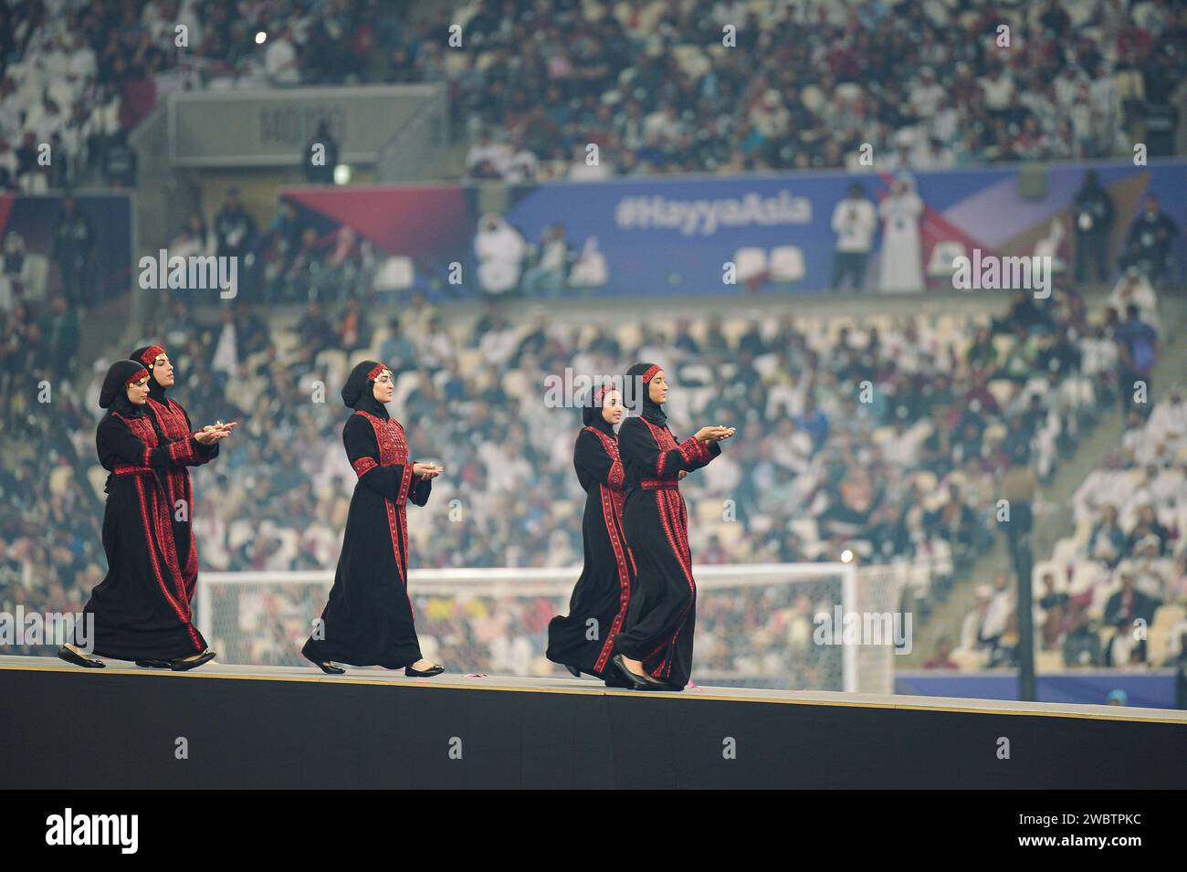 Opening Ceremony of AFC Asian Cup Qatar 2023, Doha, Qatar Stock Photo ...