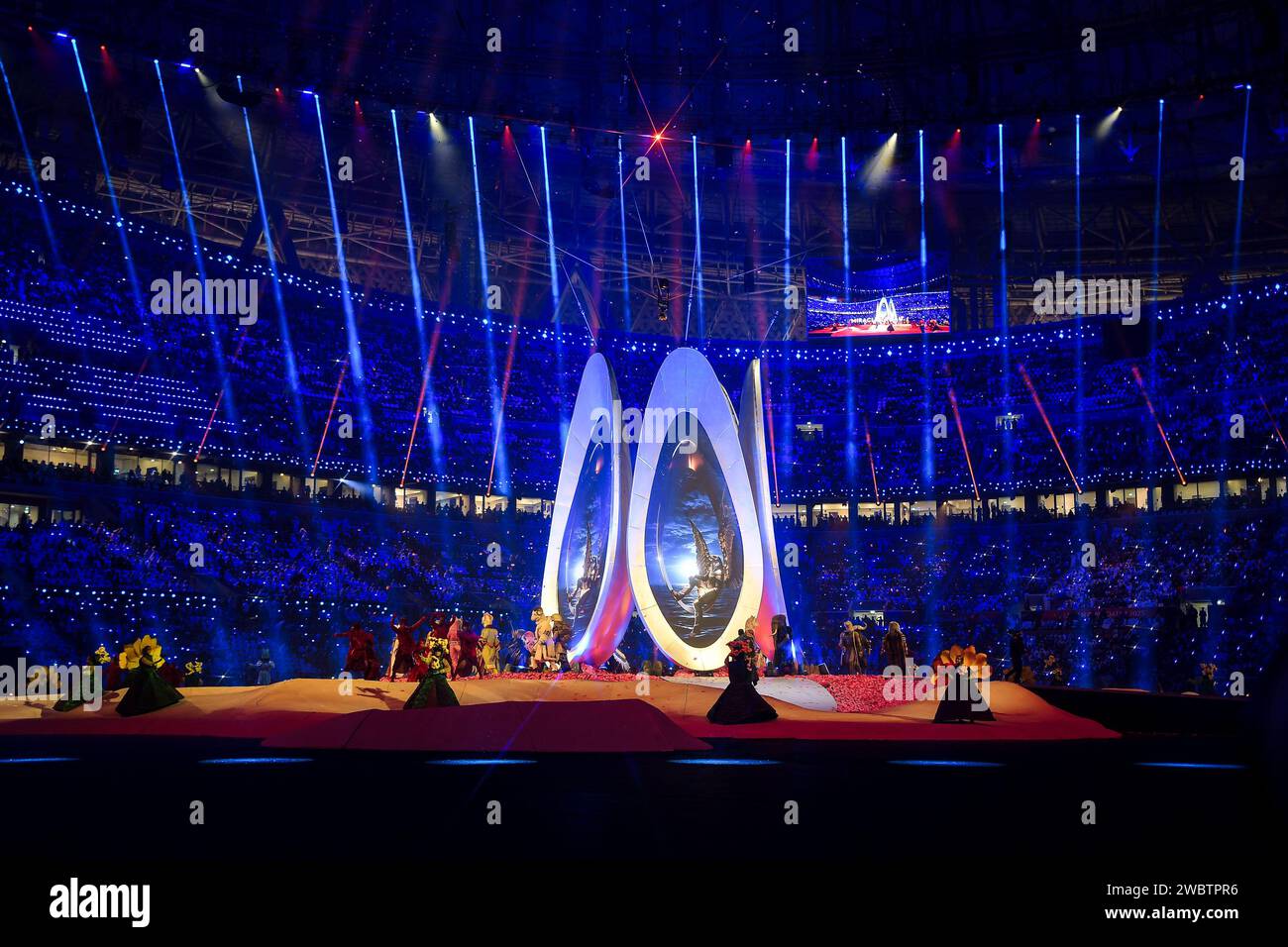 Opening Ceremony of AFC Asian Cup Qatar 2023, Doha, Qatar Stock Photo ...