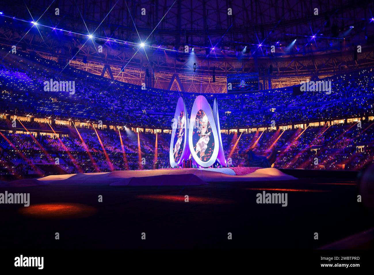 Opening Ceremony of AFC Asian Cup Qatar 2023, Doha, Qatar Stock Photo ...