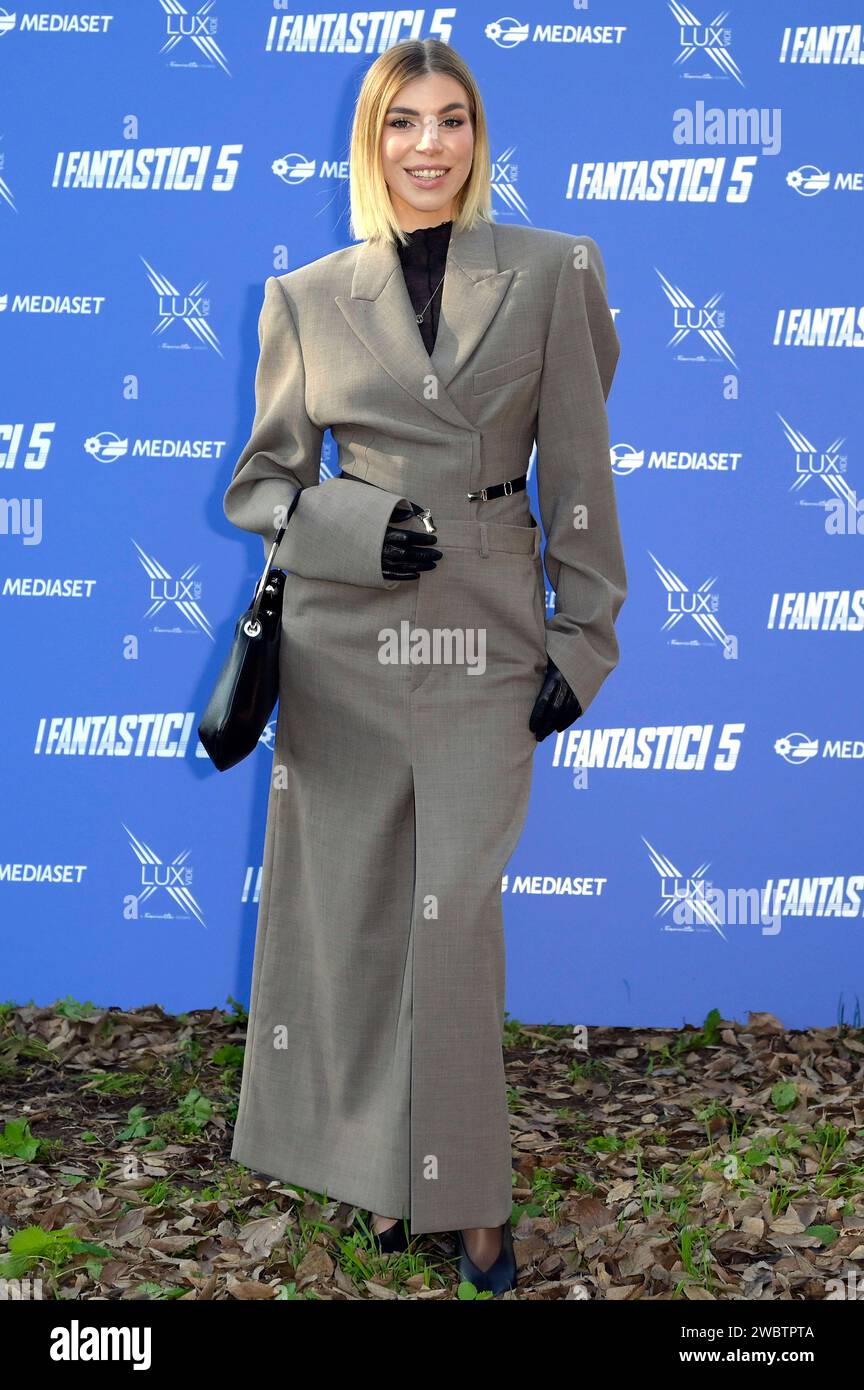 Nina Rima beim Photocall zur Mediaset Infinity Serie I Fantastici 5 am ...