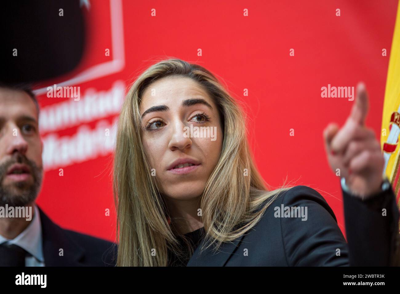 Madrid, Madrid, Spain. 12th Jan, 2024. OLGA CARMONA, women's national ...