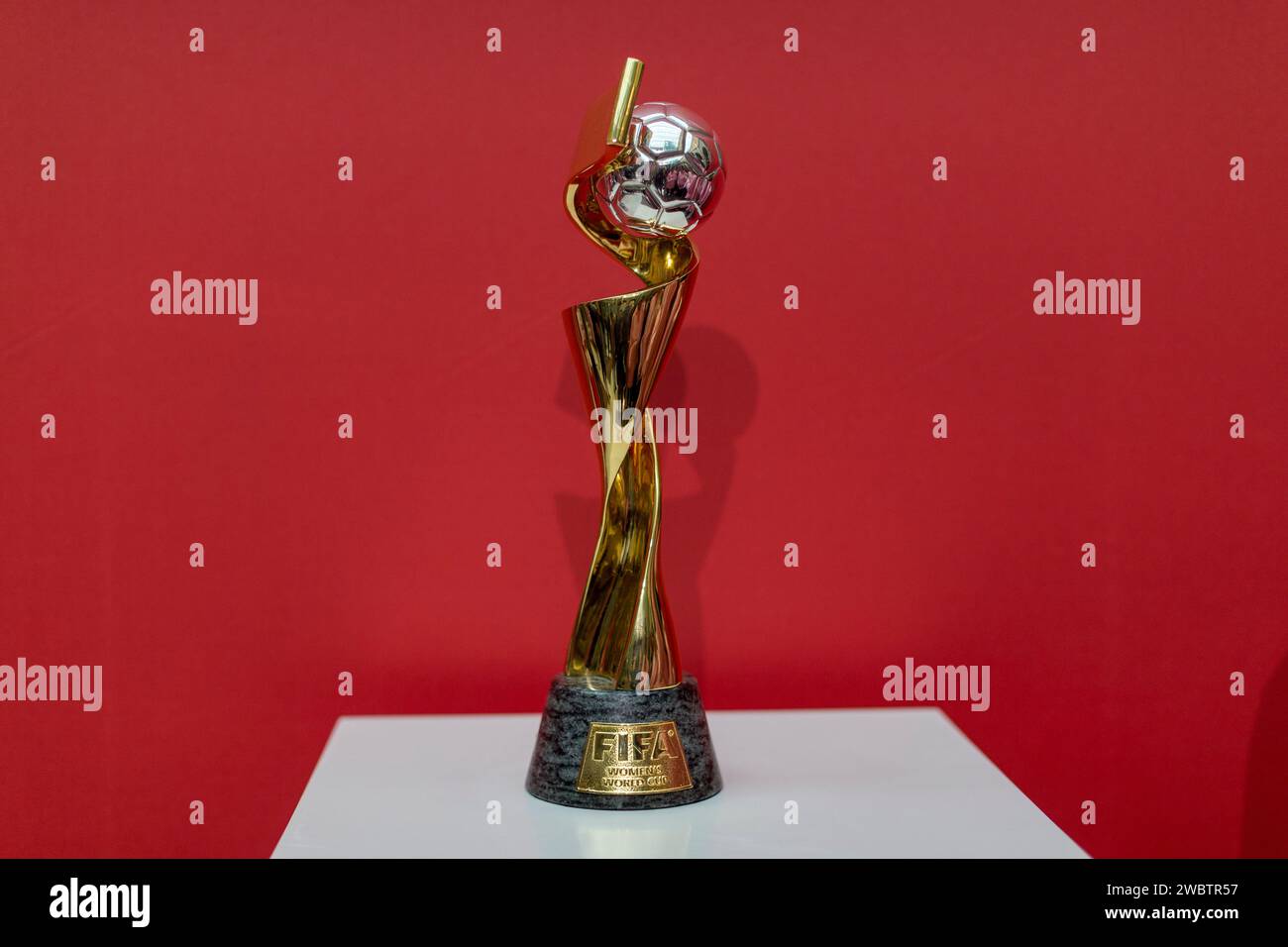 Madrid, Madrid, Spain. 12th Jan, 2024. 2023 Women's World Cup Trophy ...