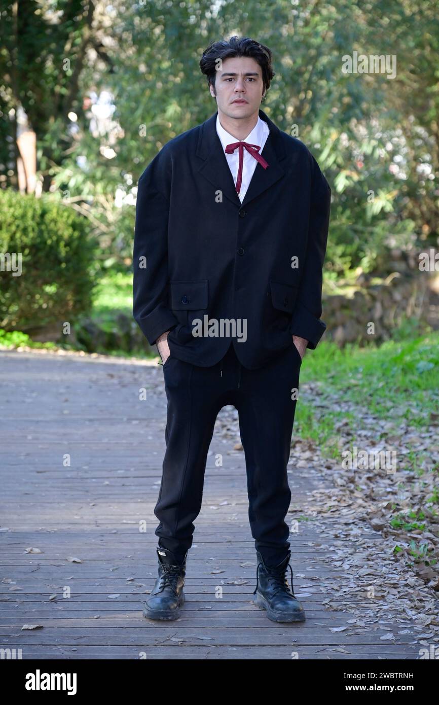 Rome, Italy. 12th Jan, 2024. Vittorio Magazzu attends the photocall of ...