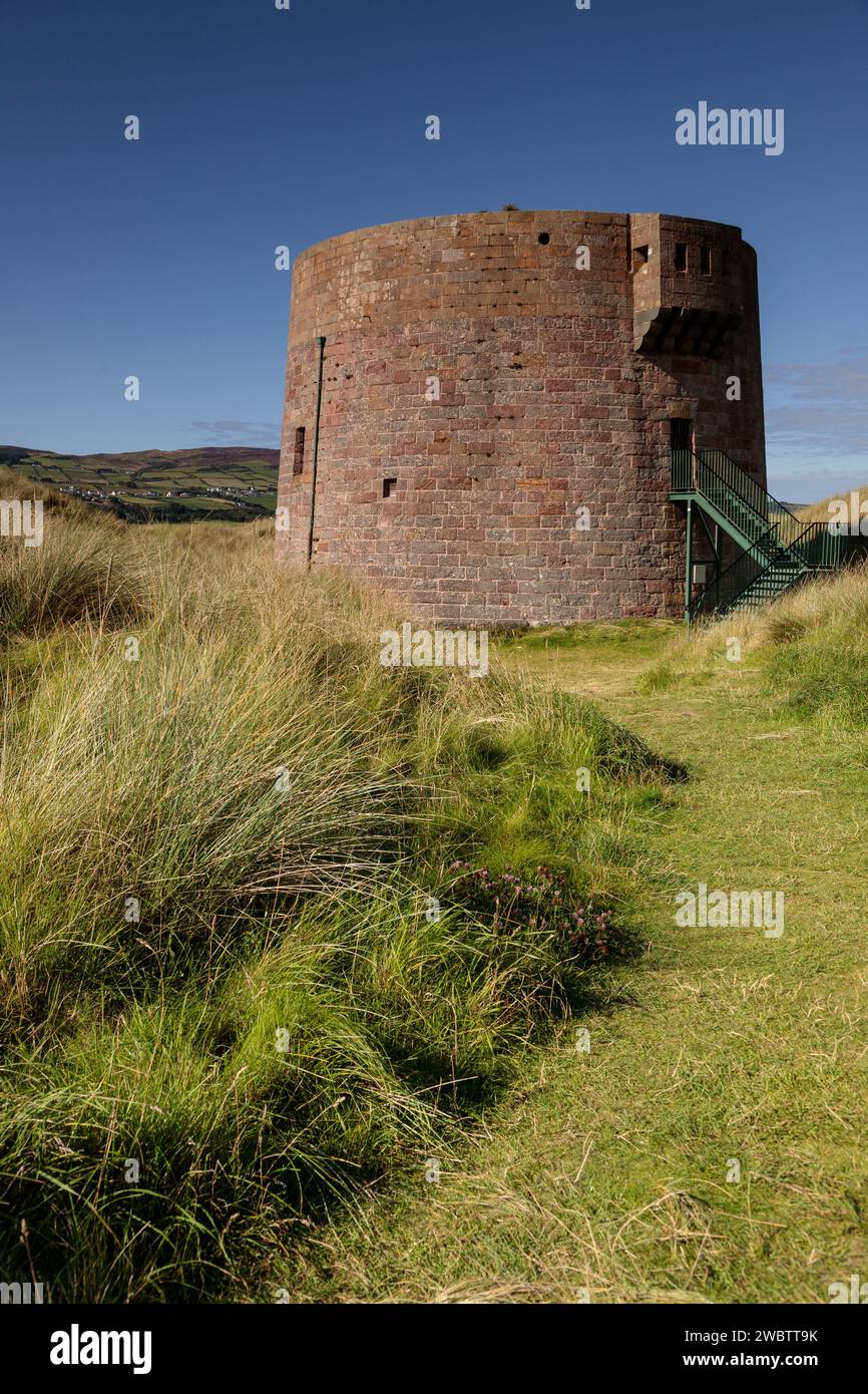 Martello tower at Magilligan Point, County Londonderry, Northern ...