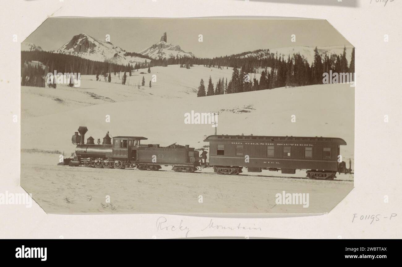 1860 american train west hi-res stock photography and images - Alamy