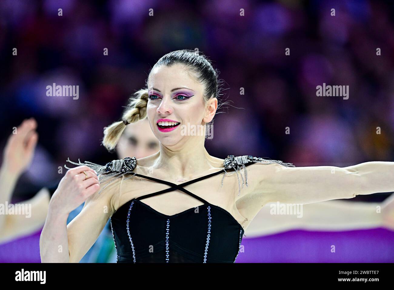 Kaunas, Lithuania. January 12, 2024, Victoria MANNI & Carlo ...