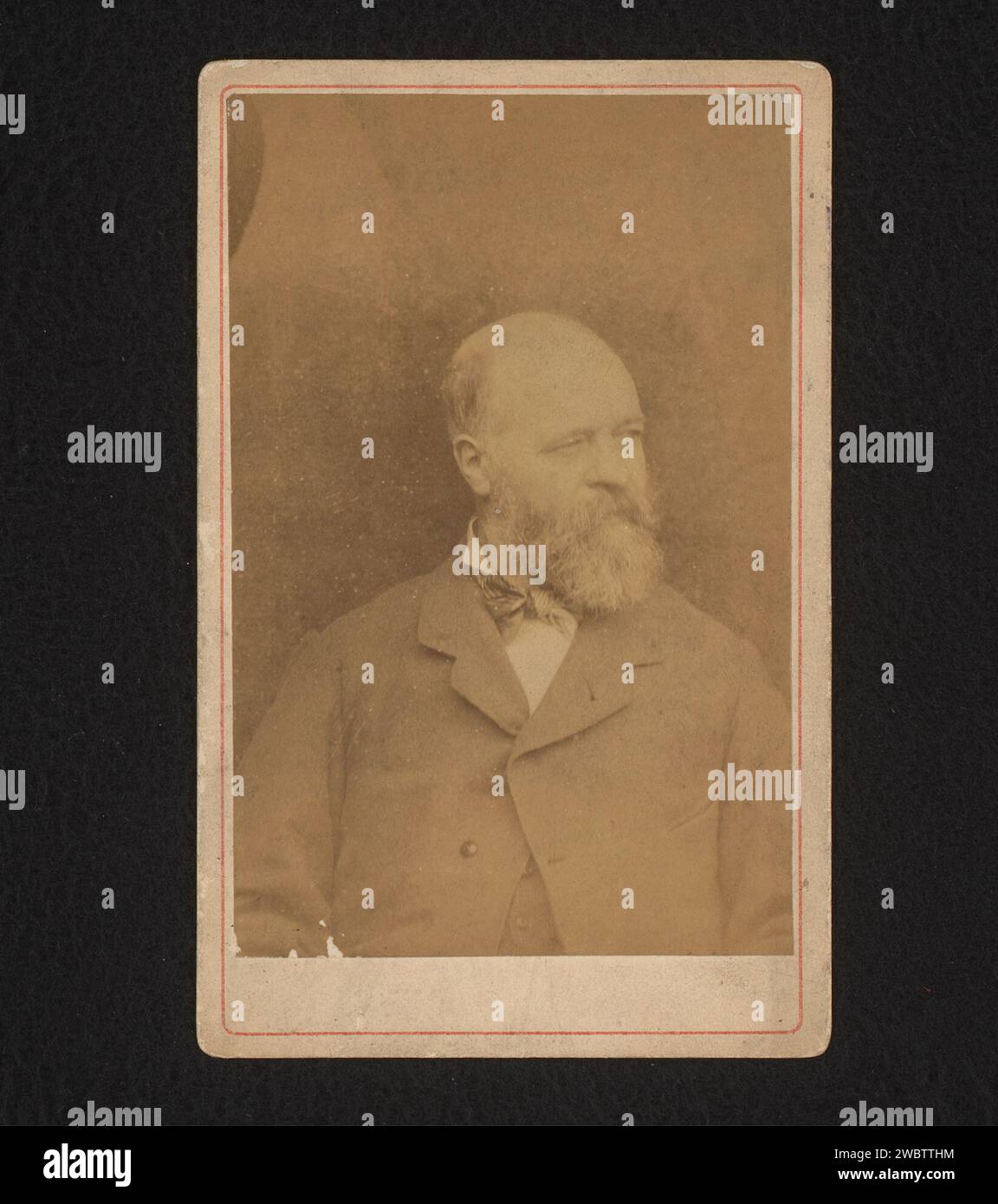 Portrait of a man, Anonymous, 1888 photograph This photo is loose in an ...