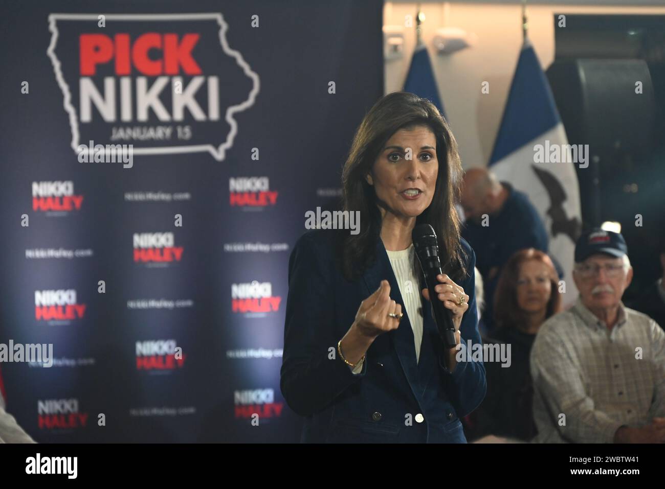 Nikki Haley delivers remarks on supporting Ukraine in the fight against ...