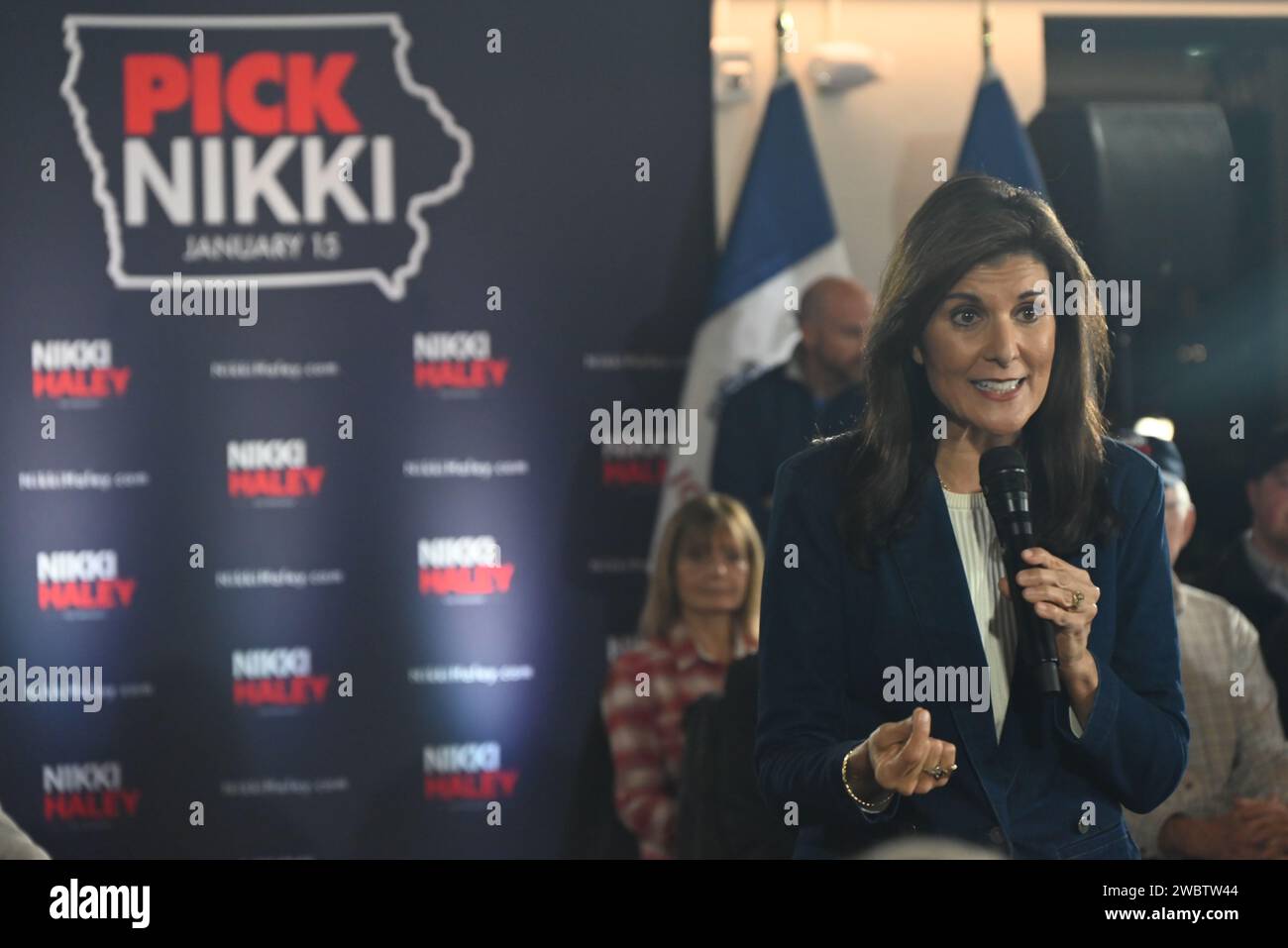 Nikki Haley delivers remarks on supporting Ukraine in the fight against ...