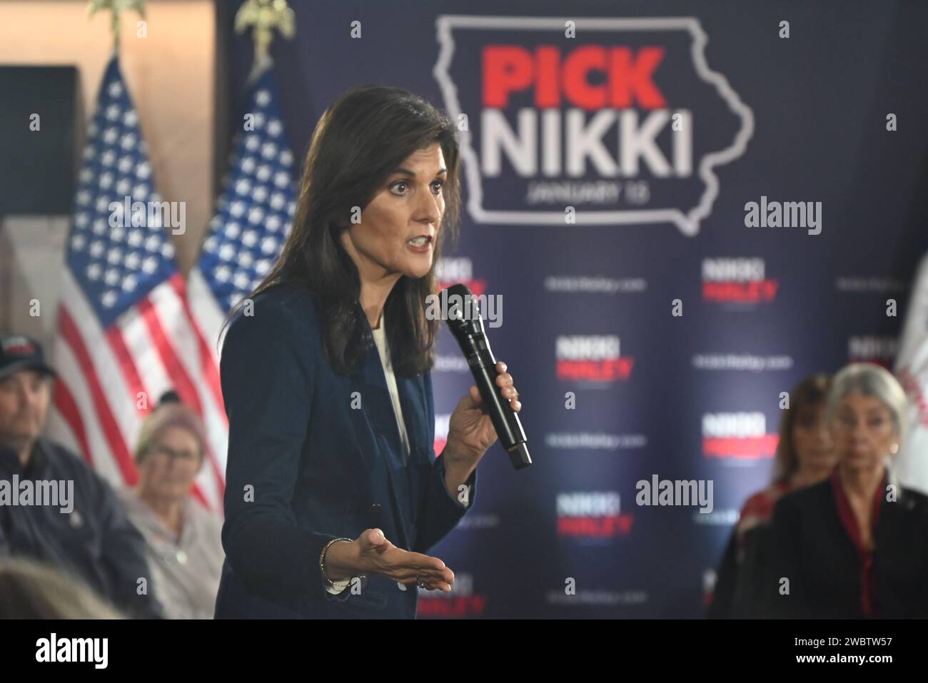 Nikki Haley delivers remarks on supporting Ukraine in the fight against ...