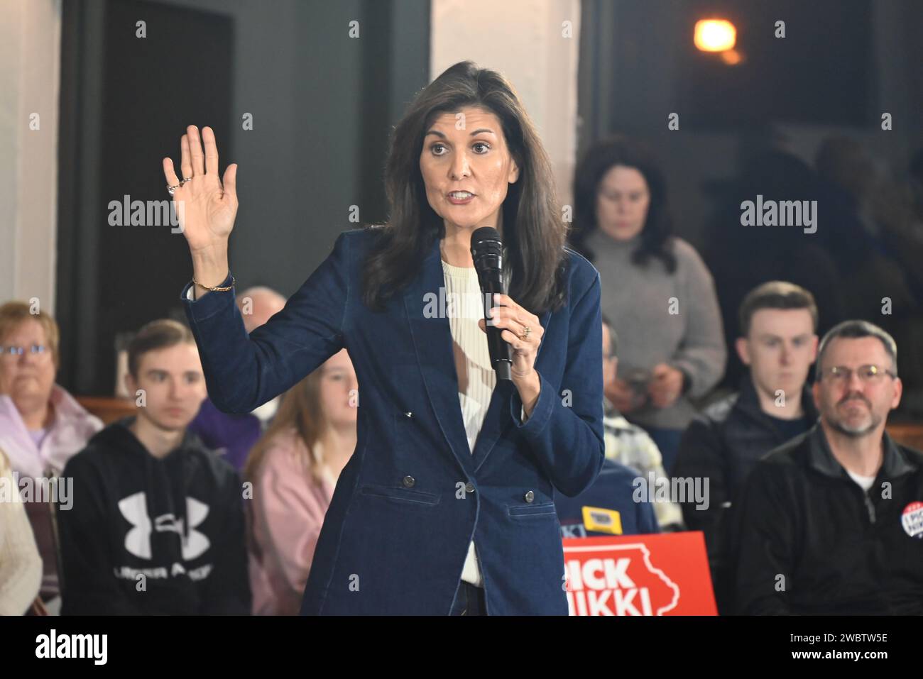 Nikki Haley delivers remarks on supporting Ukraine in the fight against ...