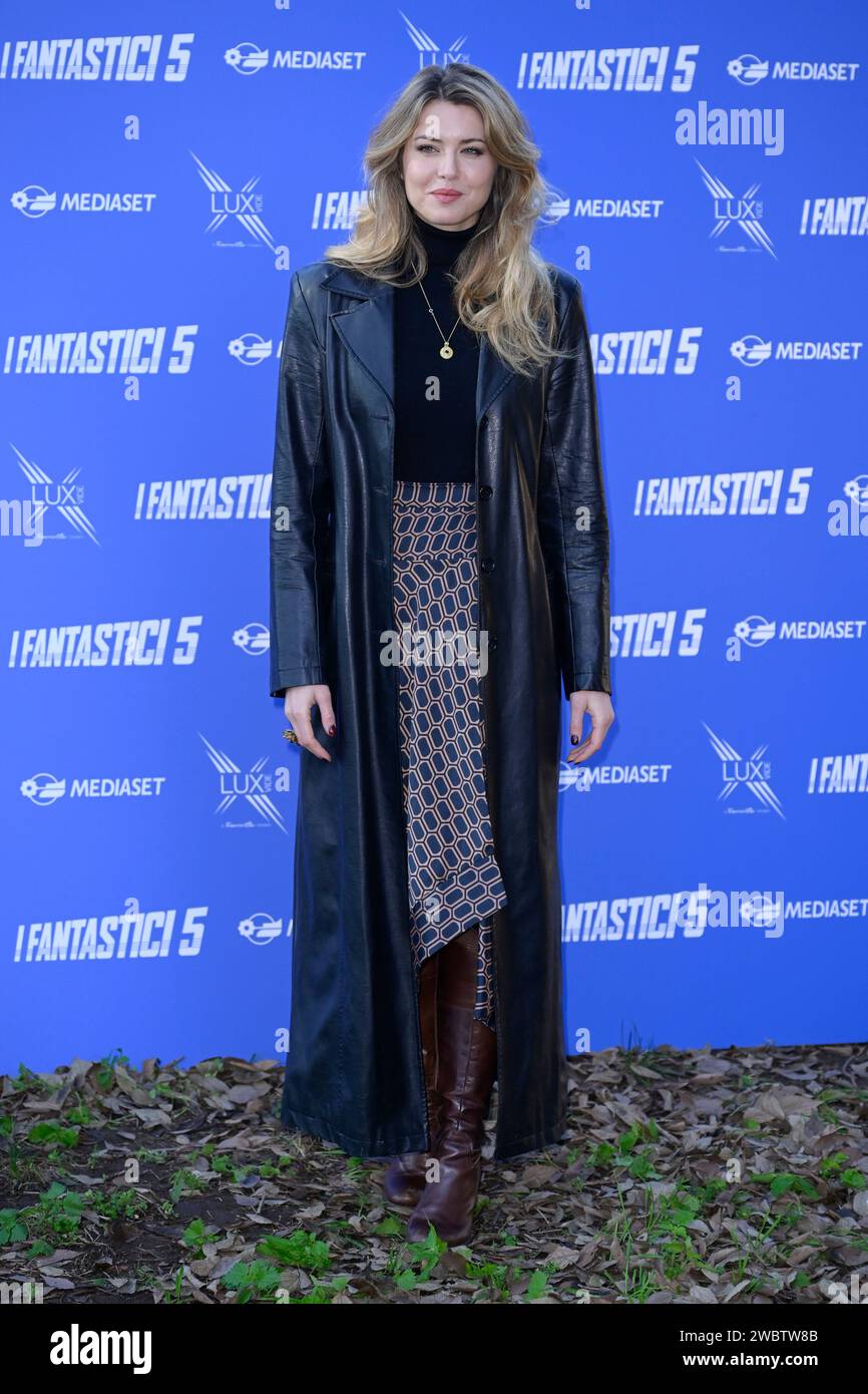 Rome, Italy. 12th Jan, 2024. Fiorenza D'Antonio attends the photocall ...