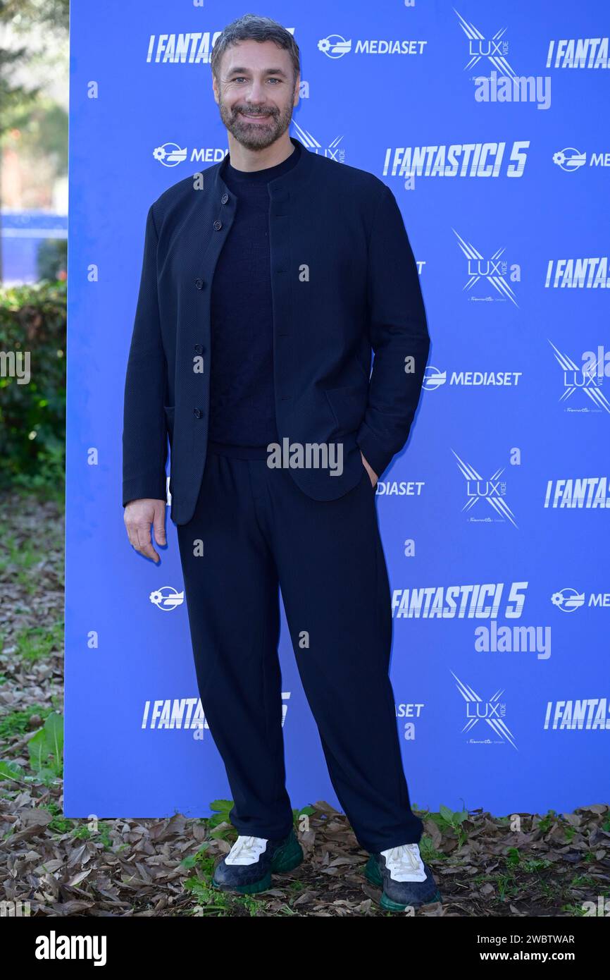 Rome, Italy. 12th Jan, 2024. Raoul Bova attends the photocall of ...