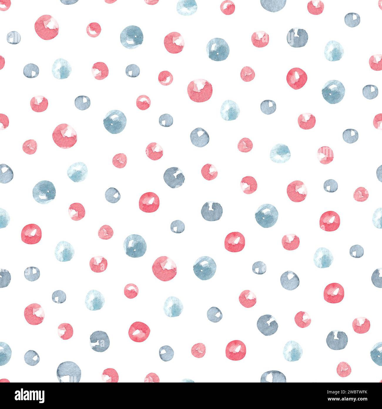 Hand drawn simple pattern with colorful bubbles. Naive kid wallpaper ...