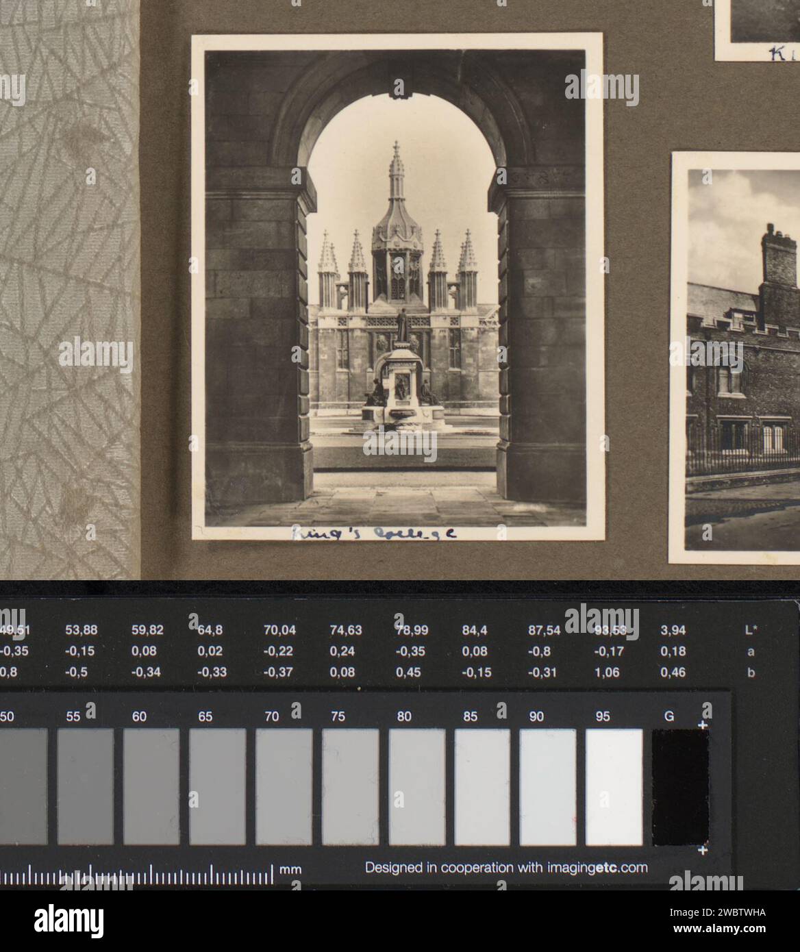 Binnex of King's College, Cambridge, Anonymous, 1932 photograph This ...