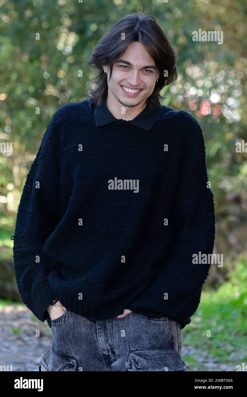 Rome, Italy. 12th Jan, 2024. Enea Barozzi attends the photocall of ...