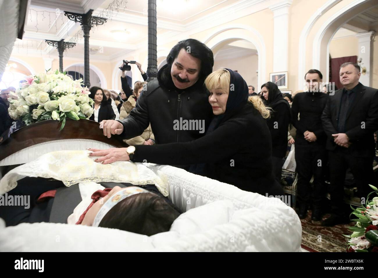 KYIV, UKRAINE - JANUARY 12, 2024 - Ukrainian singer, People’s Artist of ...