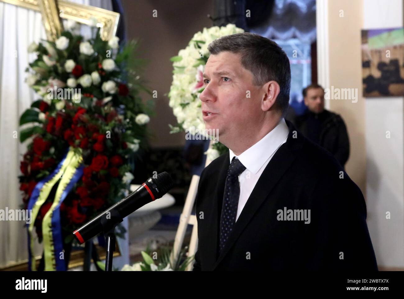 KYIV, UKRAINE - JANUARY 12, 2024 - Interim Minister of Culture and ...