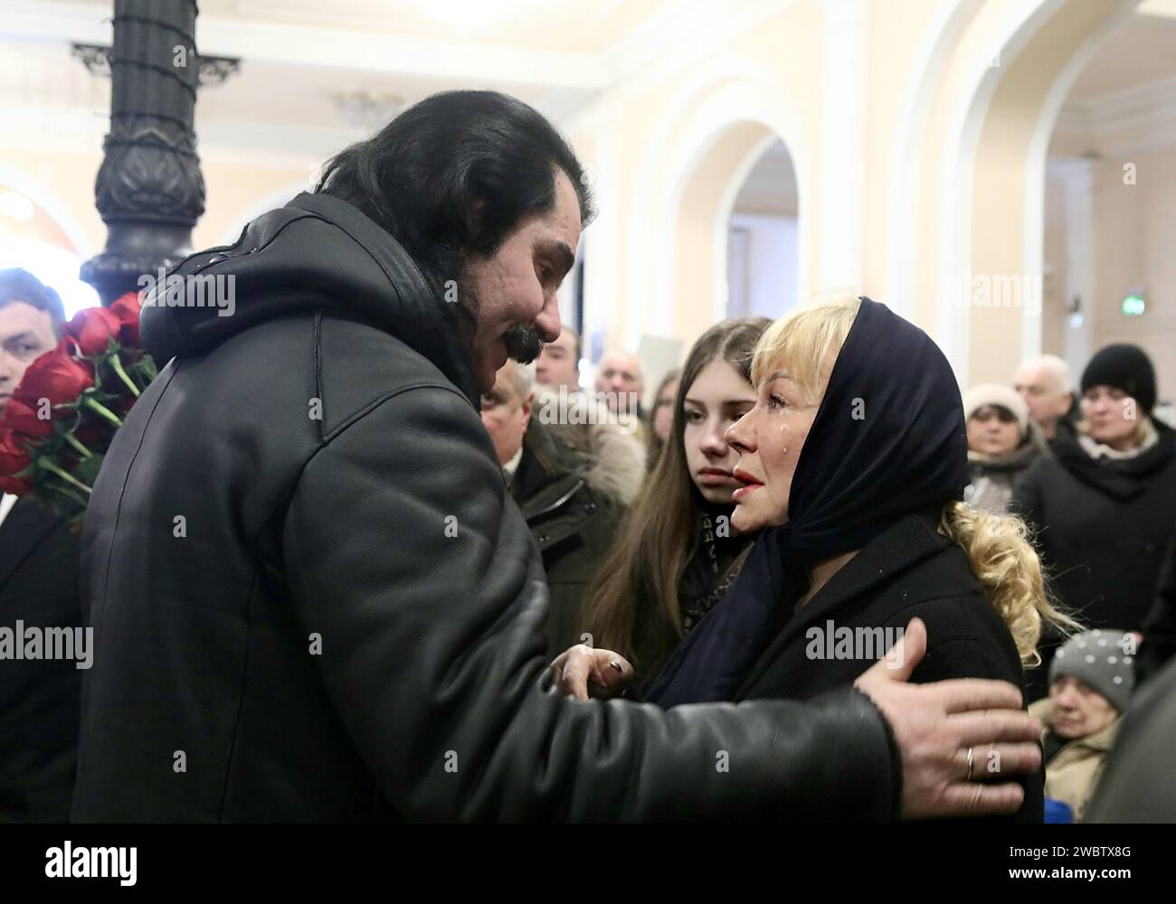 KYIV, UKRAINE - JANUARY 12, 2024 - Ukrainian singer, People’s Artist of ...