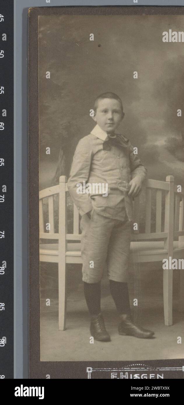 Portrait of an unknown boy, Friedrich Carel Hisgen, 1891 - 1912 ...