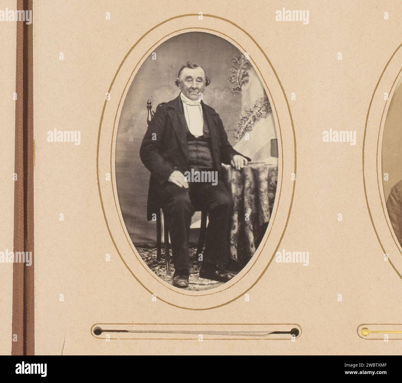 Portrait of a sitting old man, Anonymous, 1855 - 1880 Photograph. visit ...