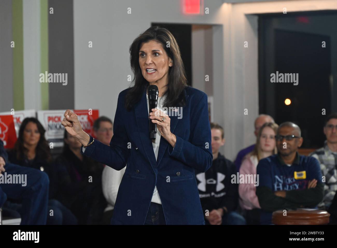 Nikki Haley comments on the state of U.S. politics in the 2024 election ...