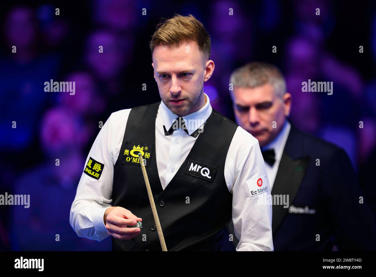 LONDON, UNITED KINGDOM. 12th Jan, 2024. Judd Trump in day 5 match ...