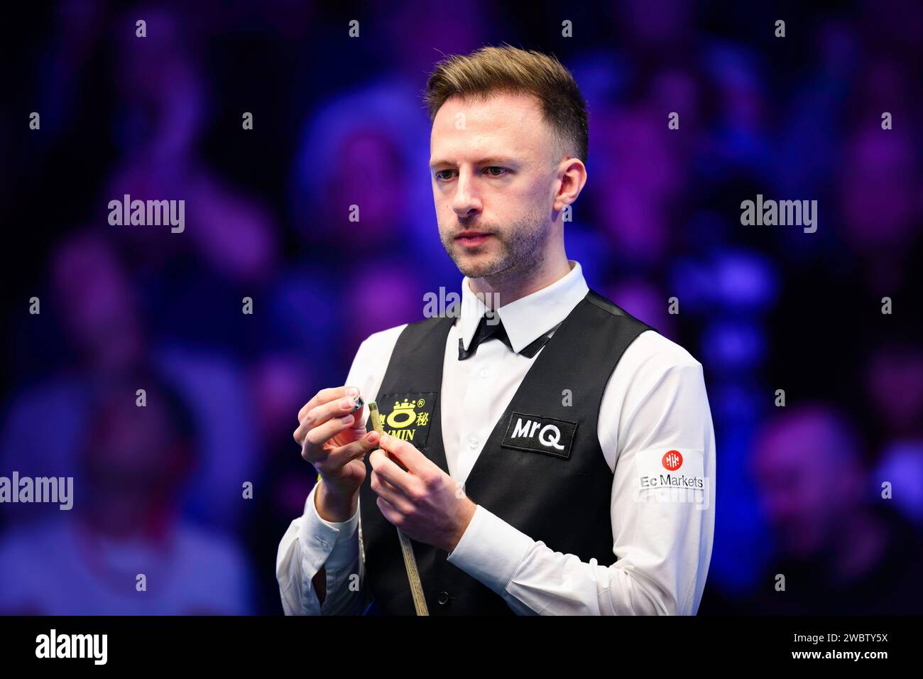 LONDON, UNITED KINGDOM. 12th Jan, 2024. Judd Trump in day 5 match ...