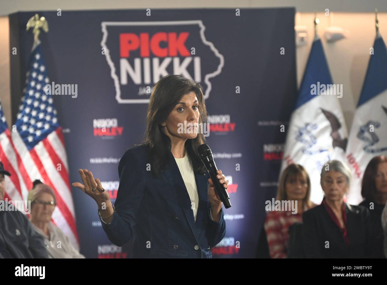 Nikki Haley delivers remarks on supporting Ukraine in the fight against ...